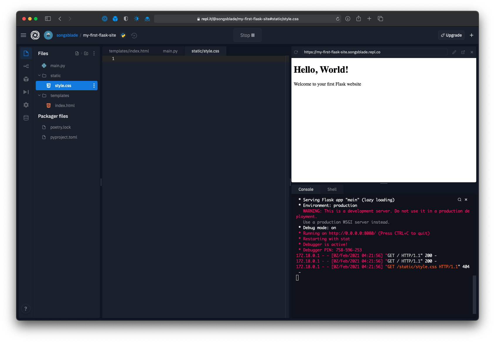 Create Python Web Apps With Flask And Replit